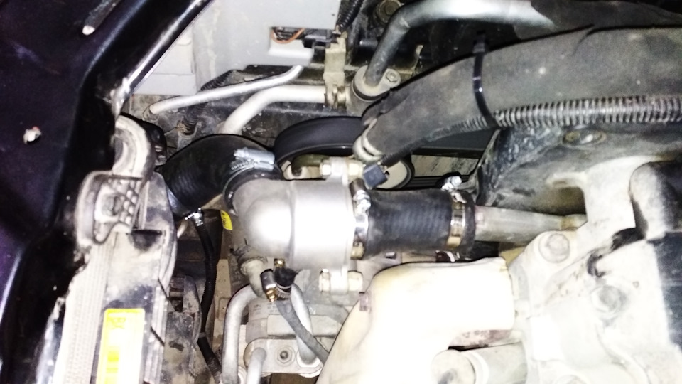 Выносной термостат — Chevrolet Aveo 5-door (1G), 1,5 л, 2008 года ...