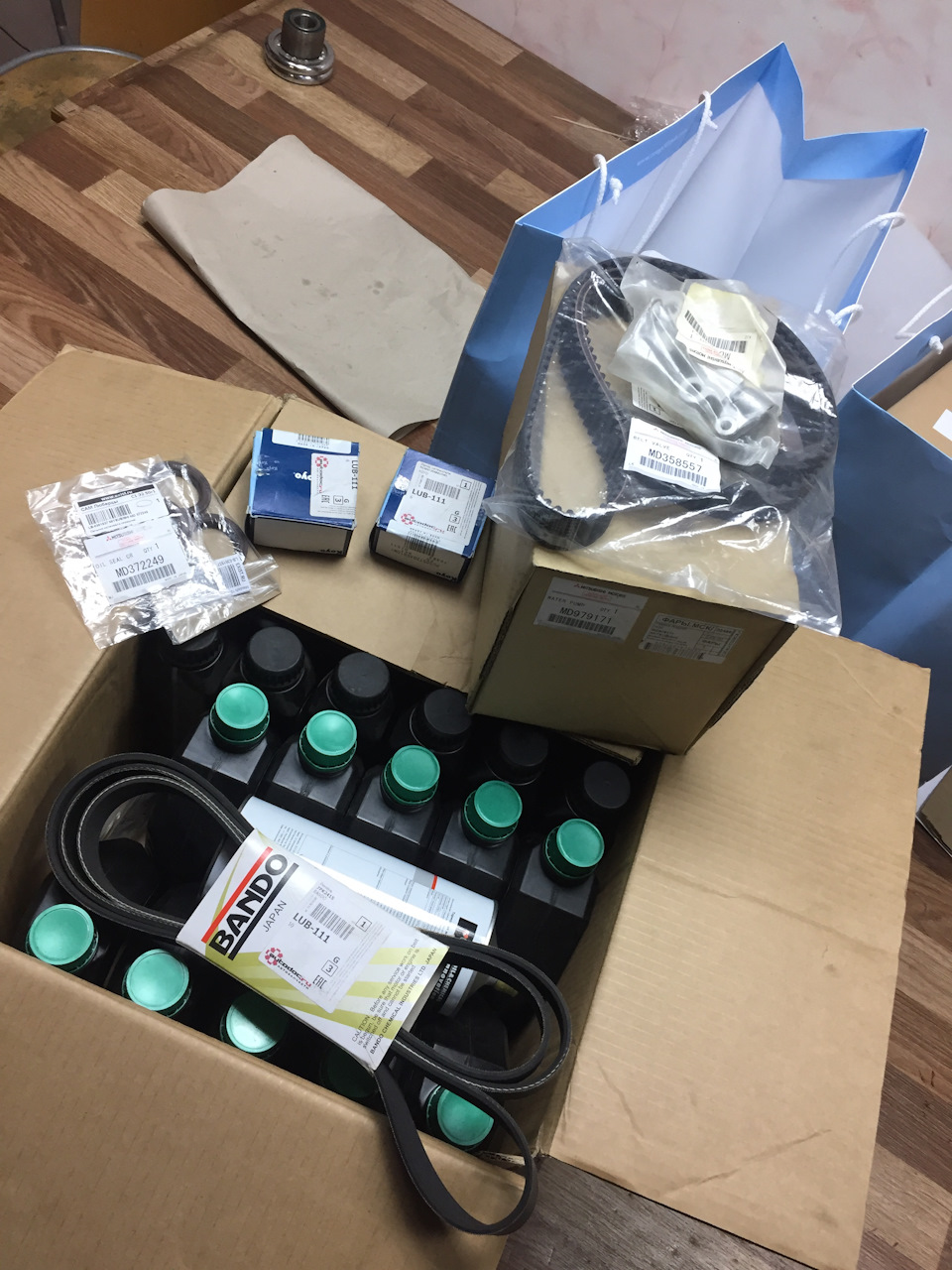 MD979171 Насос водяной Mitsubishi | Запчасти на DRIVE2