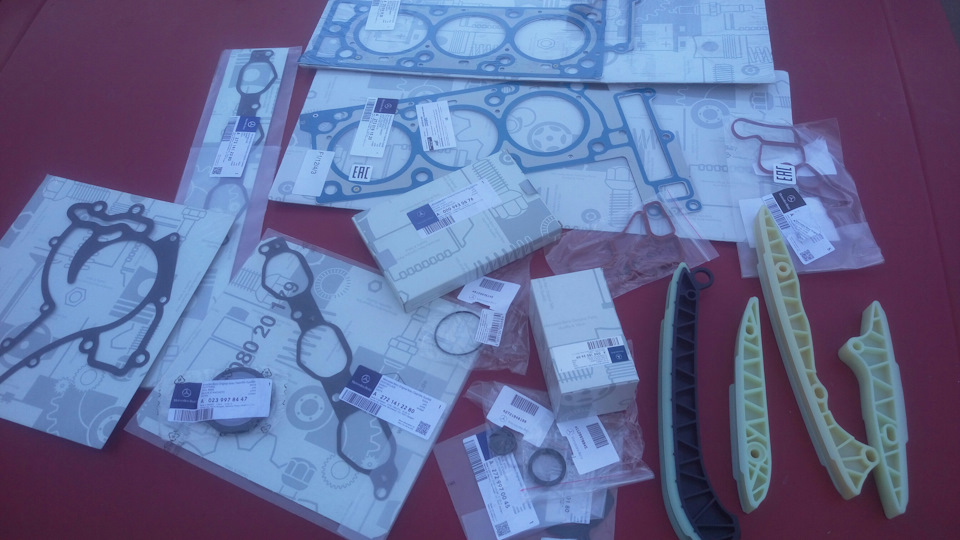 Долгие ожидания — капиталка мотора. — Mercedes-Benz M-Class (W164), 3,5 ...