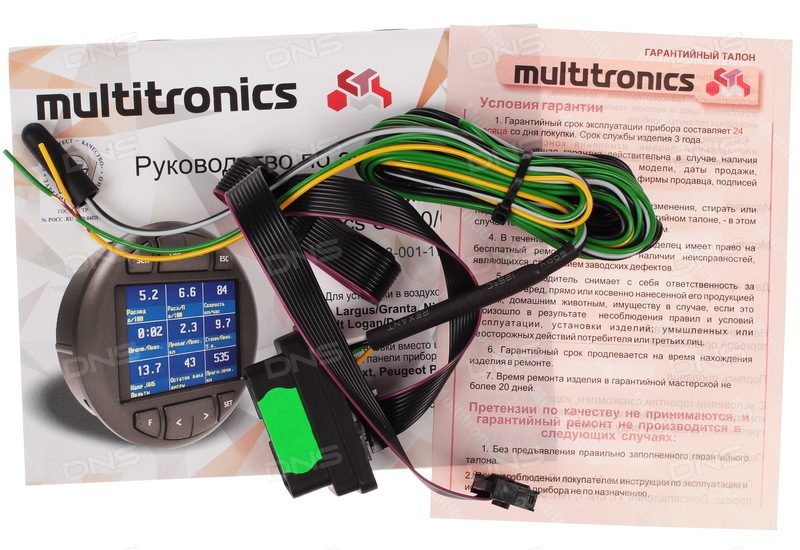 Бортовой компьютер Multitronics CL-590 — Mitsubishi Outlander (1G), 2,4 л, 2003 года ...