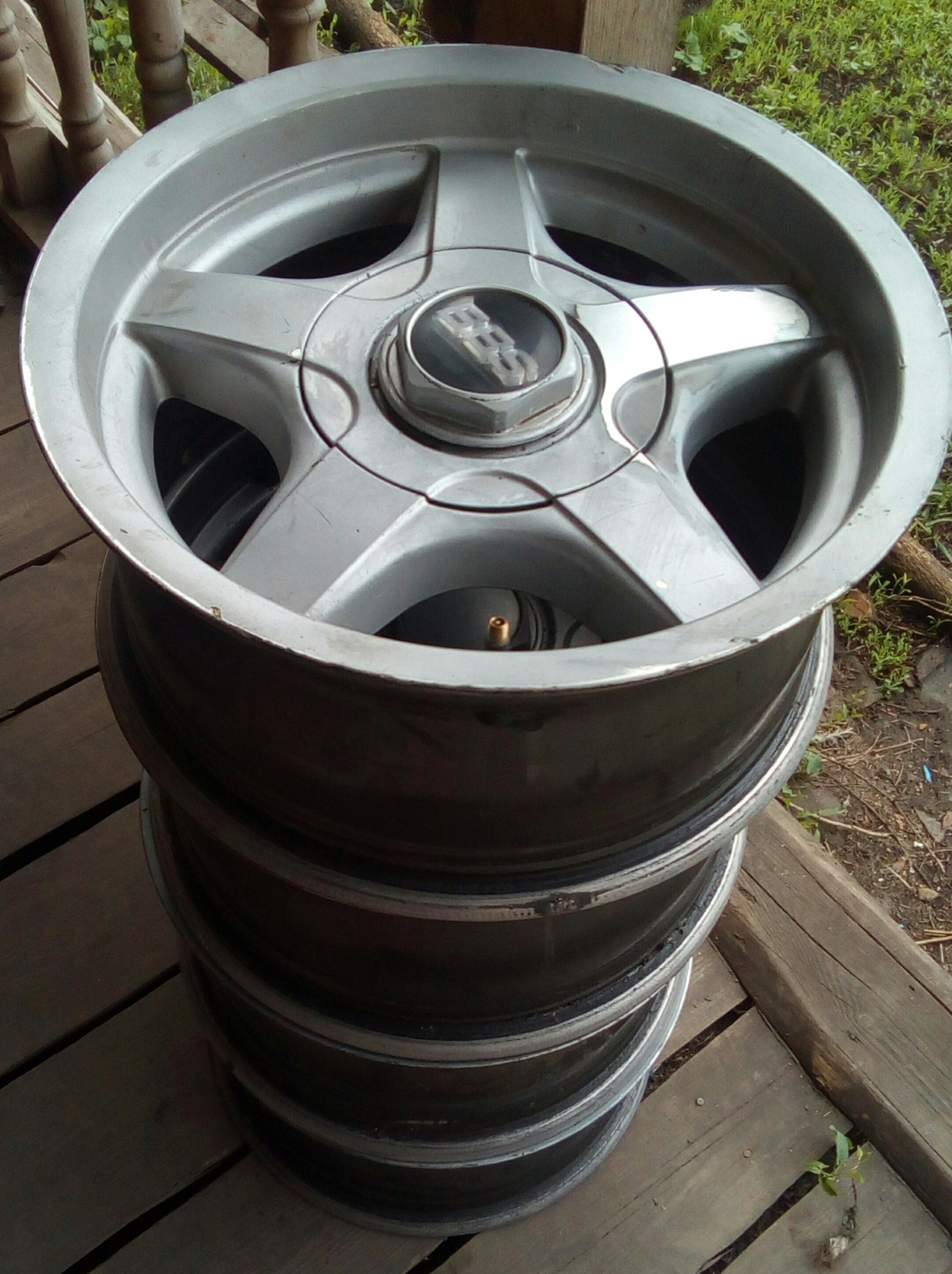 BBS RD(RF)5000 design 1991 r15 5 120. — Lada Гранта Лифтбек (1G), 1,6 л ...