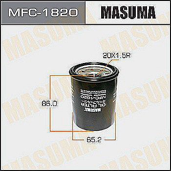 MFC1820 Фильтр масляный MASUMA | Запчасти на DRIVE2