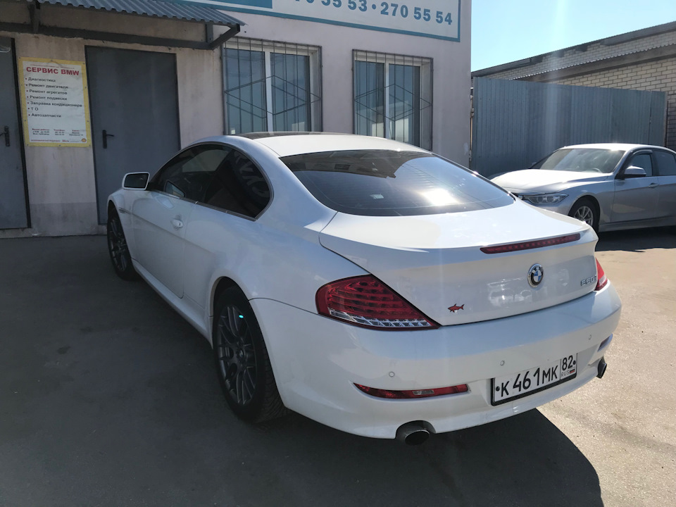 Конец эпопеи и да здравствует холодок! — BMW 6 series (E63), 4,8 л, 2008 года | визит на сервис ...