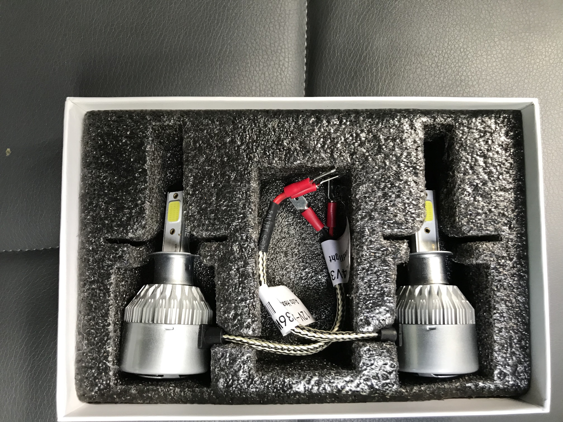 LED лампы в туманки — Lada Калина седан, 1,6 л, 2006 года | тюнинг | DRIVE2