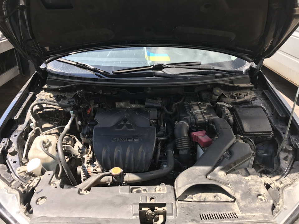 Спасибо инженерам Митсубиши за великолепный двигатель 4A91 ...