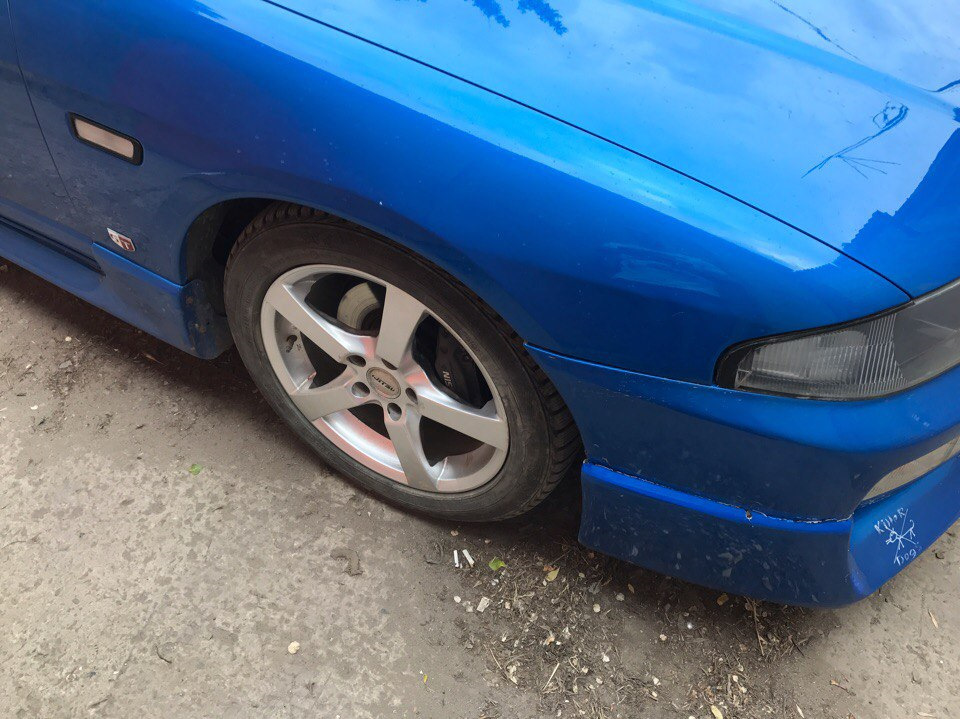 Исправляем косяки [Диски Rays TE37] — Nissan Skyline (R33 Series 2), 2 ...
