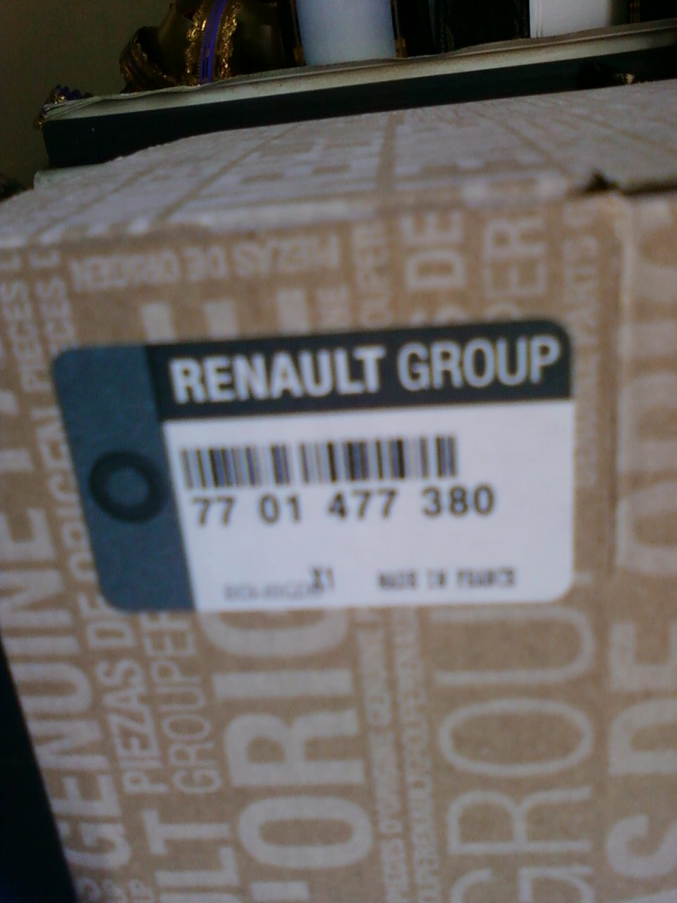 7701477380 Комп ремня грм (180 зубчат) RENAULT | Запчасти на DRIVE2