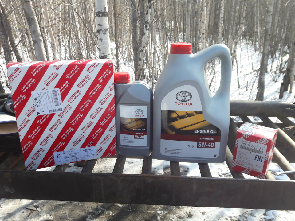 Замена масла в двигателе — Lexus LS (UCF30), 4,3 л, 2004 года | своими ...