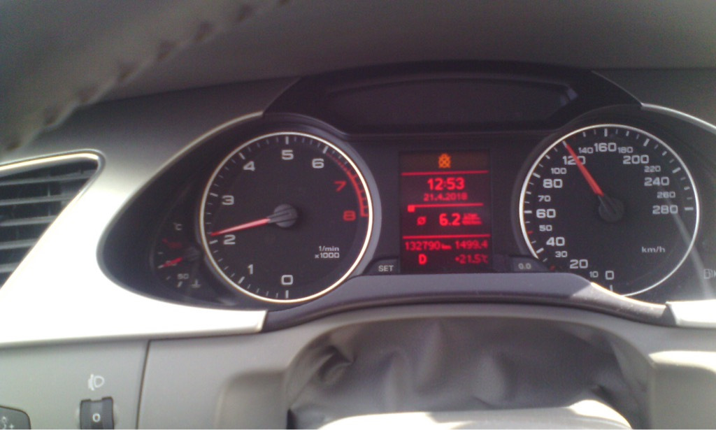Расход 6 2 Пробег — 132 000 Софт — Celtic Tuning — Audi A4 B8 1 8