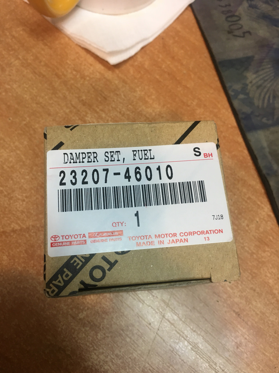 2320746010 Демпфер давления топлива TOYOTA 1GFE/3SGE/1JZ/3-5S TOYOTA ...