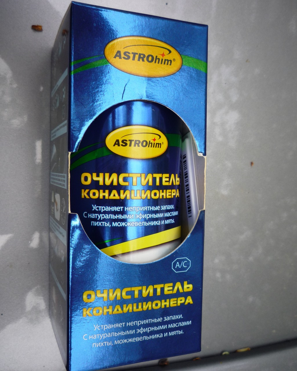 ASTROhim. Очиститель кондиционера — Chevrolet Aveo Sedan (1G), 1,2 л, 2007 года | расходники ...
