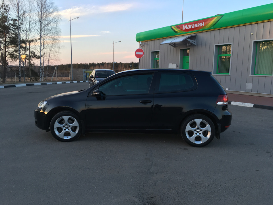Denver R17 — Volkswagen Golf Mk6, 1,4 л, 2012 года | колёсные диски ...