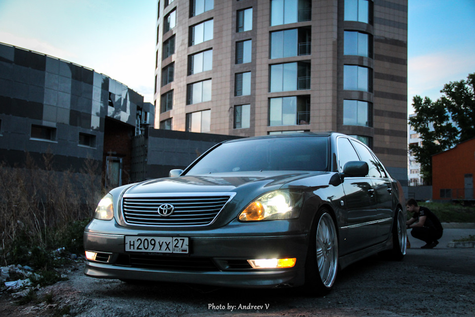 Фото нового сезона) — Toyota Celsior (30), 4,3 л., 2001 года ...