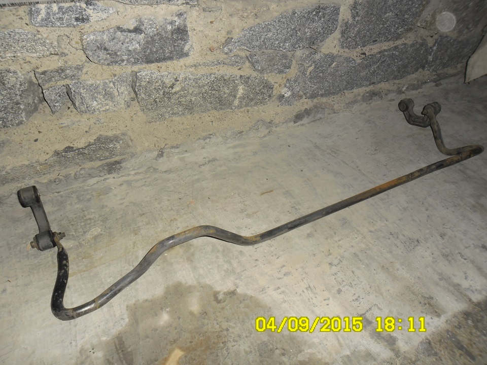 Втулки заднего стабилизатора. — Subaru Impreza WRX (GD/GG), 2 л, 2004 ...