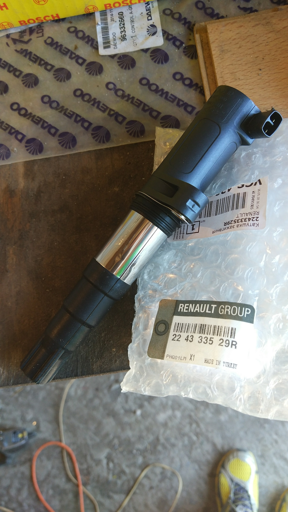 224333529R Катушка зажигания RENAULT | Запчасти на DRIVE2