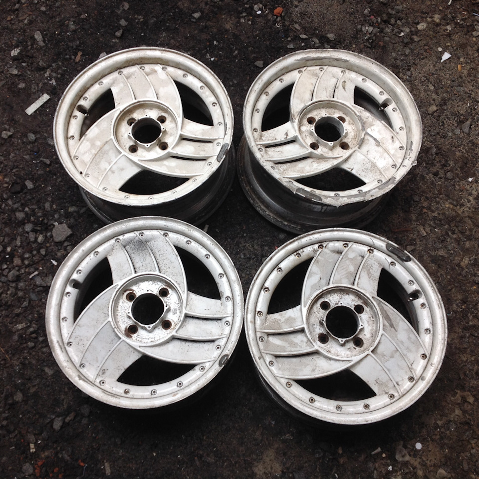 SSR HIRO V.1R — Toyota Corolla (70), 1,3 л, 1986 года | колёсные диски ...