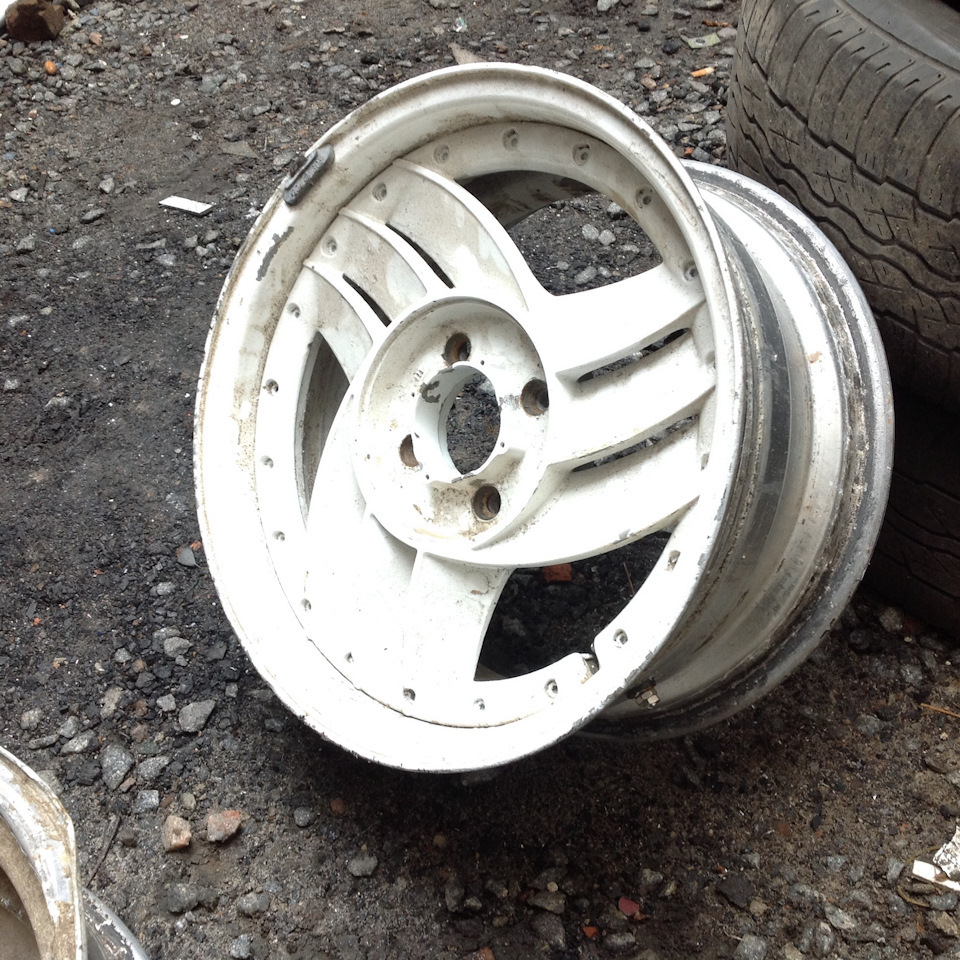 SSR HIRO V.1R — Toyota Corolla (70), 1,3 л, 1986 года | колёсные диски ...