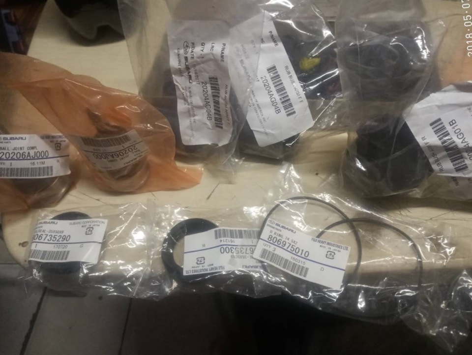 Небольшое ТО — Subaru Outback (BP), 3 л, 2005 года | плановое ТО | DRIVE2