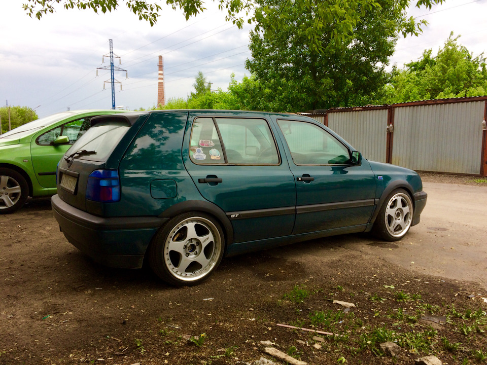 Hella magic color blue — Volkswagen Golf Mk3, 1,8 л, 1993 года ...