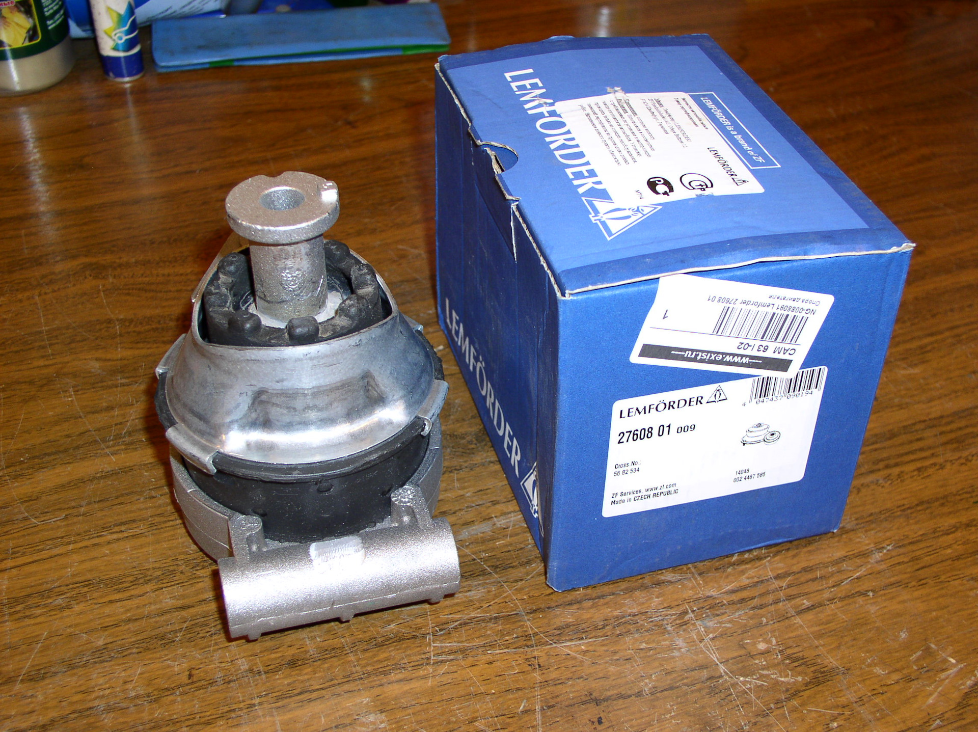 Замена опор двигателя — Opel Zafira A, 1,8 л, 2000 года | своими руками ...