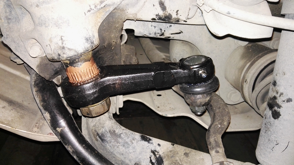 Плановое ТО. 285 тыс.км. Замена маятника и сошки. — Mitsubishi Montero ...