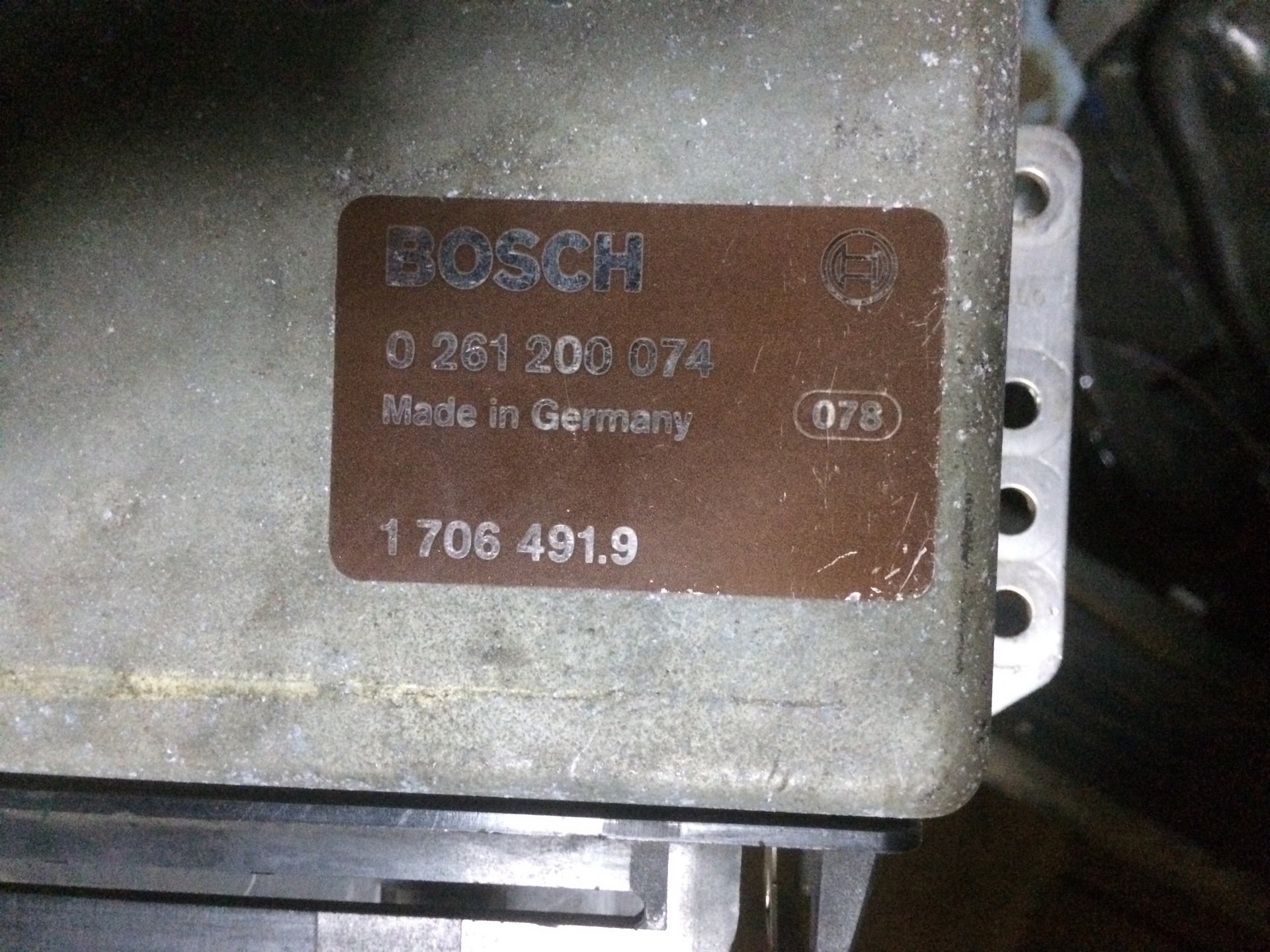 Какое отличие между 173 и 074 мозгами? — BMW 3 series (E30), 2,7 л ...