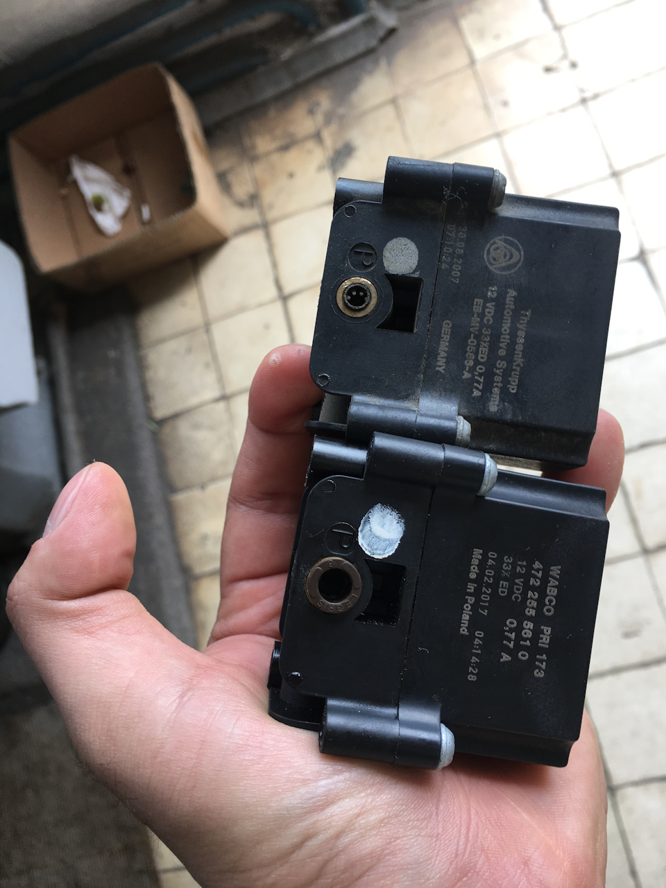 4722555610 МАГНИТНЫЙ КЛАПАН WABCO | Запчасти на DRIVE2