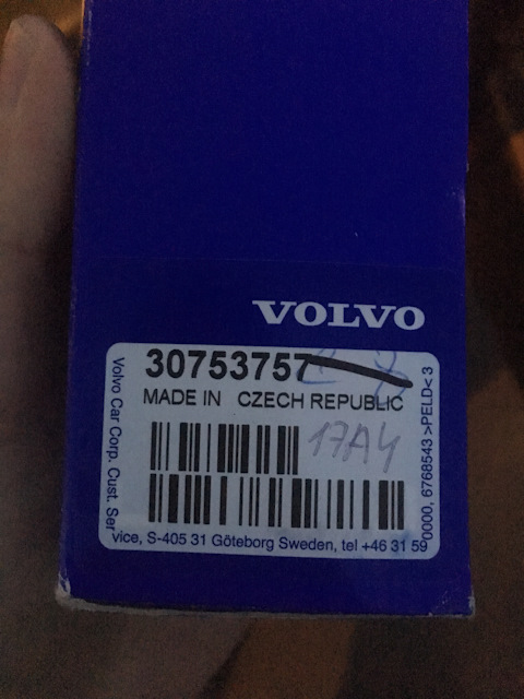 30753757 ручка Volvo | Запчасти на DRIVE2