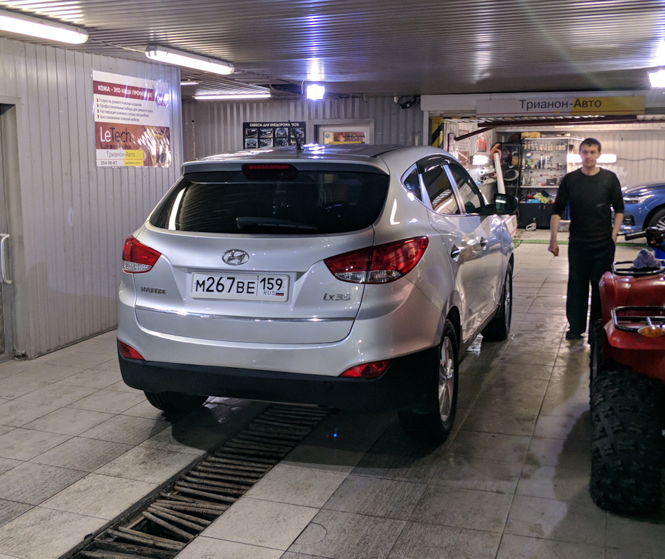 Про атермальную тонировку — Hyundai ix35, 2 л, 2012 года | стайлинг ...