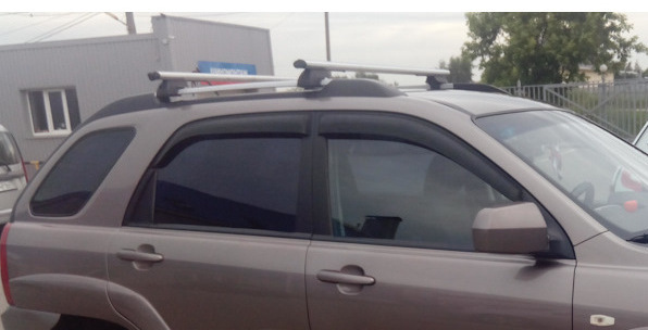 Продаю багажник Vstar — KIA Sportage (2G), 2 л, 2008 года | другое | DRIVE2