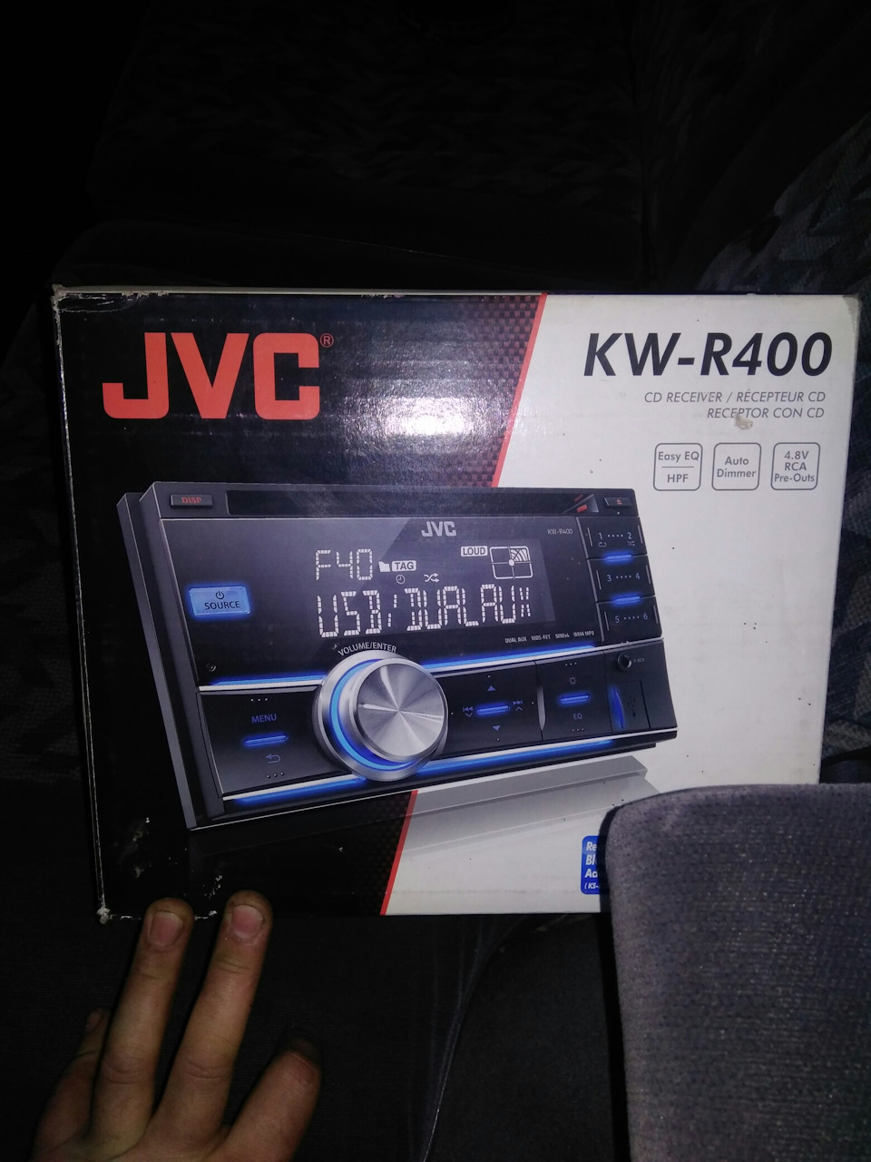 Установил магнитолу JVC — Nissan Terrano I, 2,7 л, 1995 года ...