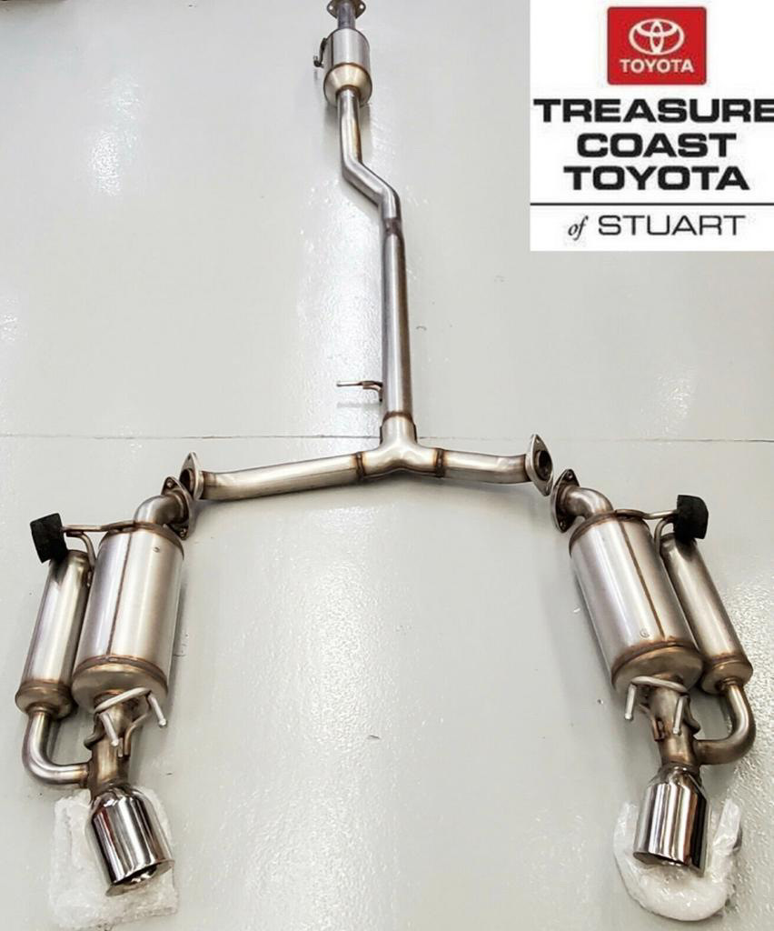 Выхлоп TRD — Toyota Camry (XV70), 3,5 л, 2019 года | тюнинг | DRIVE2