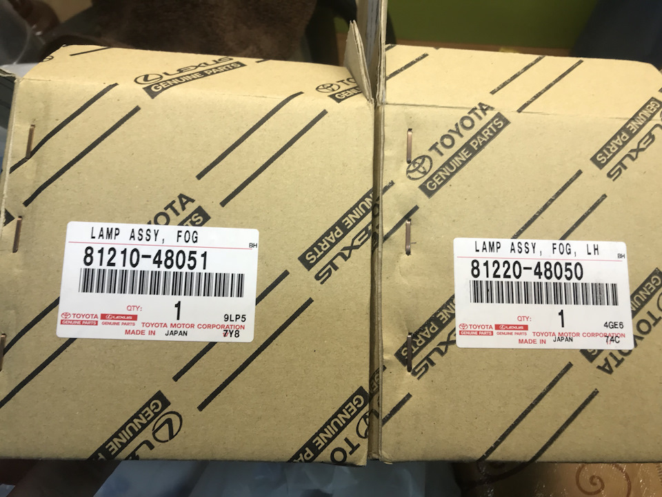 Замена ПТФ — Toyota Land Cruiser Prado 150-series, 2,8 л, 2016 года ...