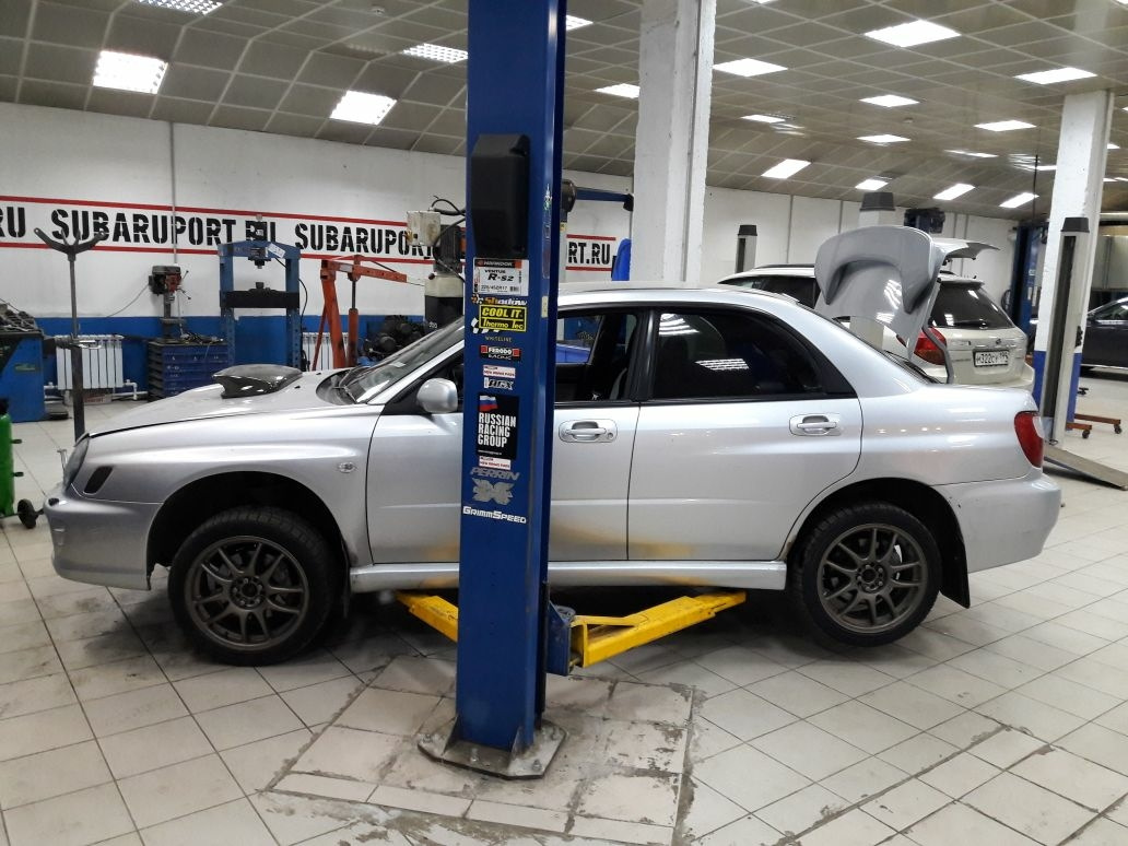 #1 Первое большое ТО — Subaru Impreza WRX (GD/GG), 2 л, 2001 года | плановое ТО | DRIVE2