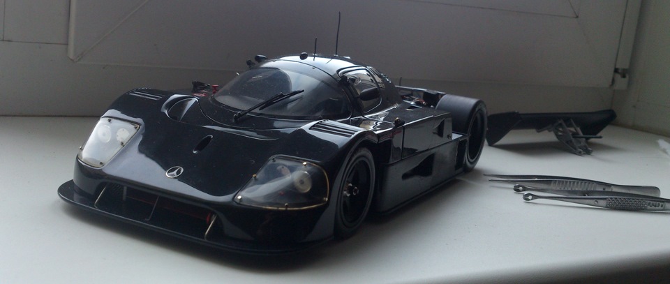 Exoto Sauber C9 Black реставрация и вопрос — Сообщество «Масштабные ...