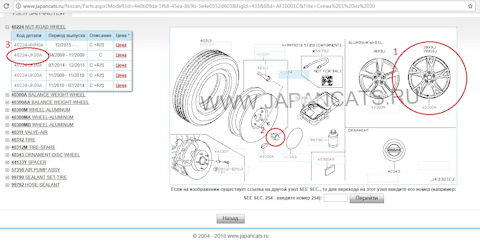 40224JK00A гайка колеса NISSAN INFINITI | Запчасти на DRIVE2
