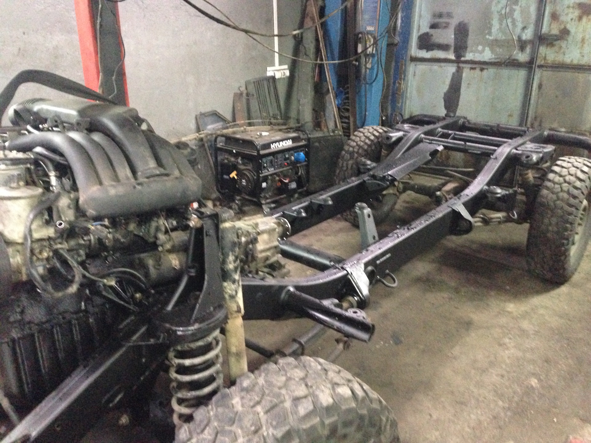 мосты и двигатель на месте! — Mercedes-Benz G-Class (W460/W461), 2,5 л ...