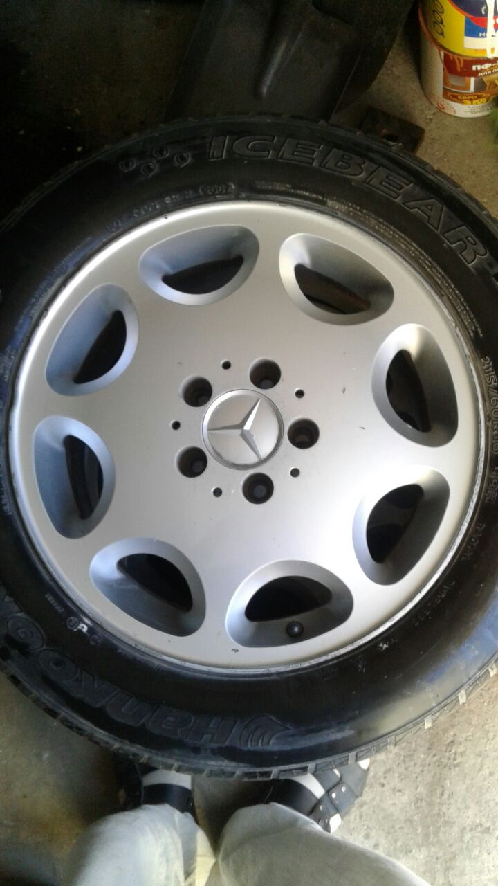 И снова купил ромашки R16. — Mercedes-Benz E-class Coupe (C124), 2,3 л ...