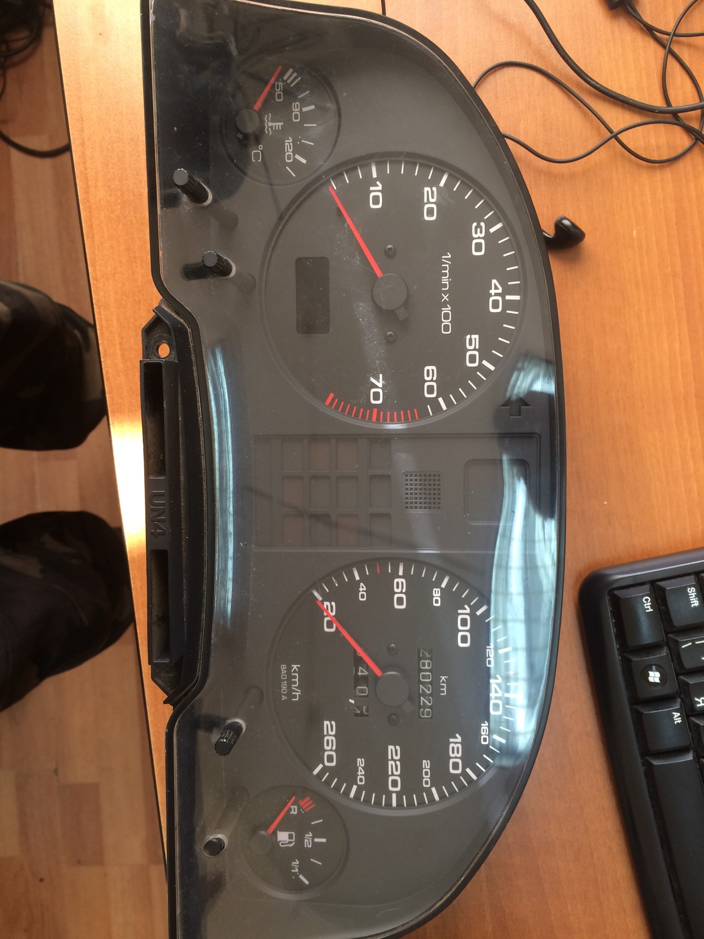 проблемы с тахометром — Audi Coupe (89/8B), 2 л, 1991 года ...