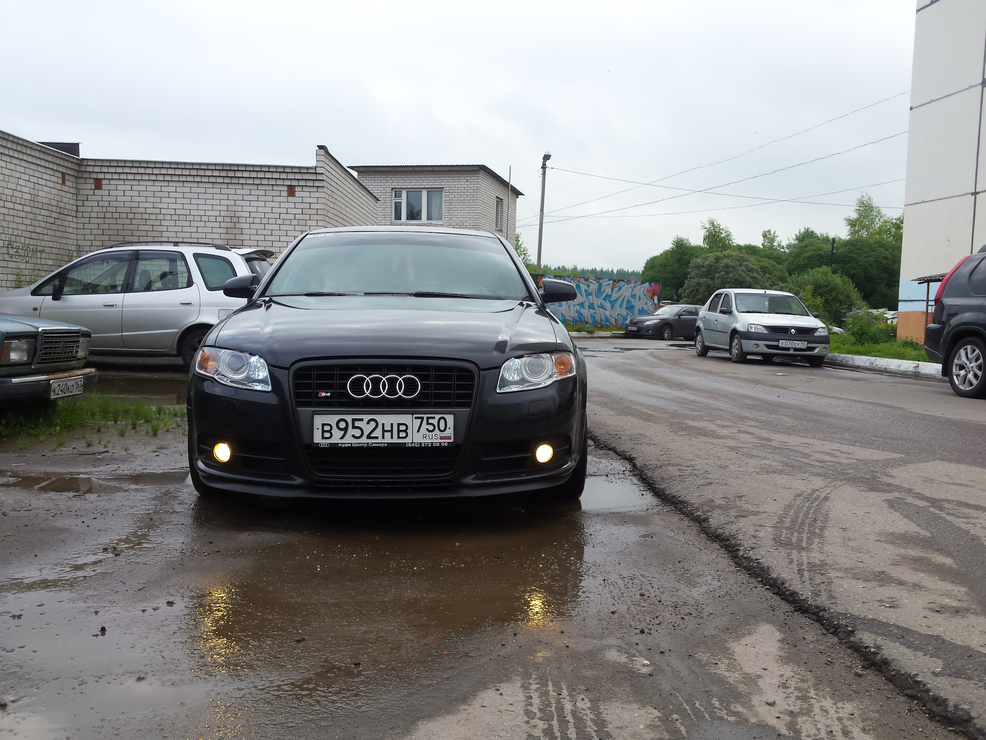 Установка новых фар — Audi A4 (B7), 2 л, 2006 года | электроника | DRIVE2