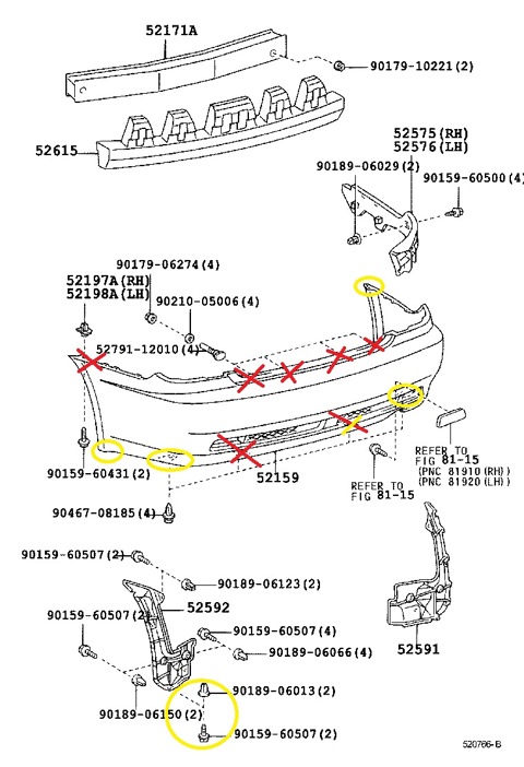 9018906066 Крепеж TOYOTA LEXUS | Запчасти на DRIVE2
