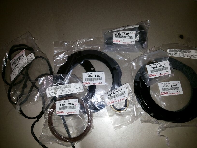 ТО мостов — Toyota Land Cruiser 80, 4,5 л, 1994 года | своими руками ...