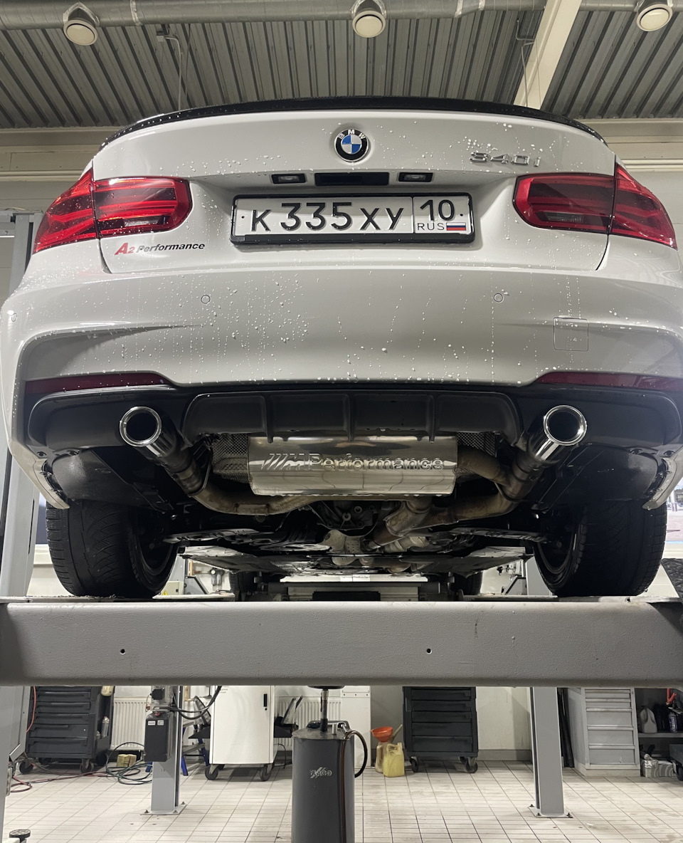 #5. — BMW 3 series (F30), 3 л, 2017 года | расходники | DRIVE2