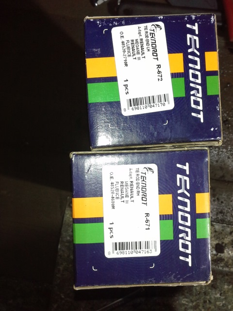 485204680R Наконечник рулевой п RENAULT | Запчасти на DRIVE2