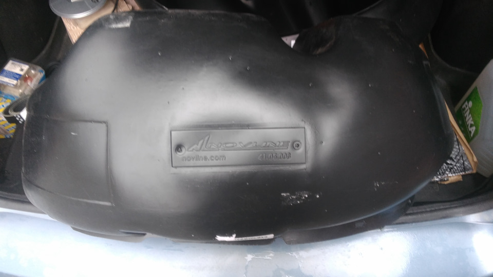 Подкрылки Новолайн — Renault Logan (1G), 1,6 л., 2010 года | стайлинг ...
