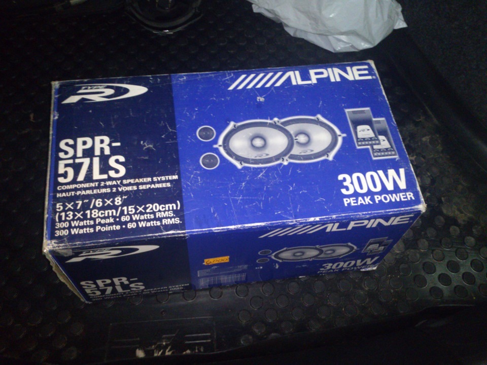 Alpine SPR-57LS в передние двери — Ford Mondeo III, 2 л, 2005 года ...