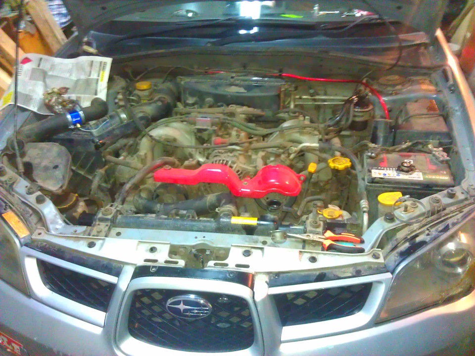 Пункт 3! Доп. датчики — Миссия исполнена — Subaru Impreza (GD/GG), 2 л ...