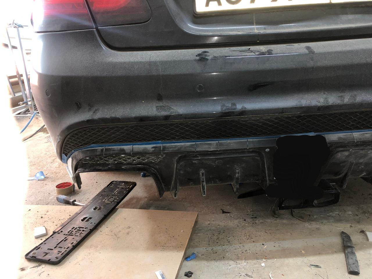 Макетирование диффузора рестайл w207 Brabus style — PR-Tuning на DRIVE2