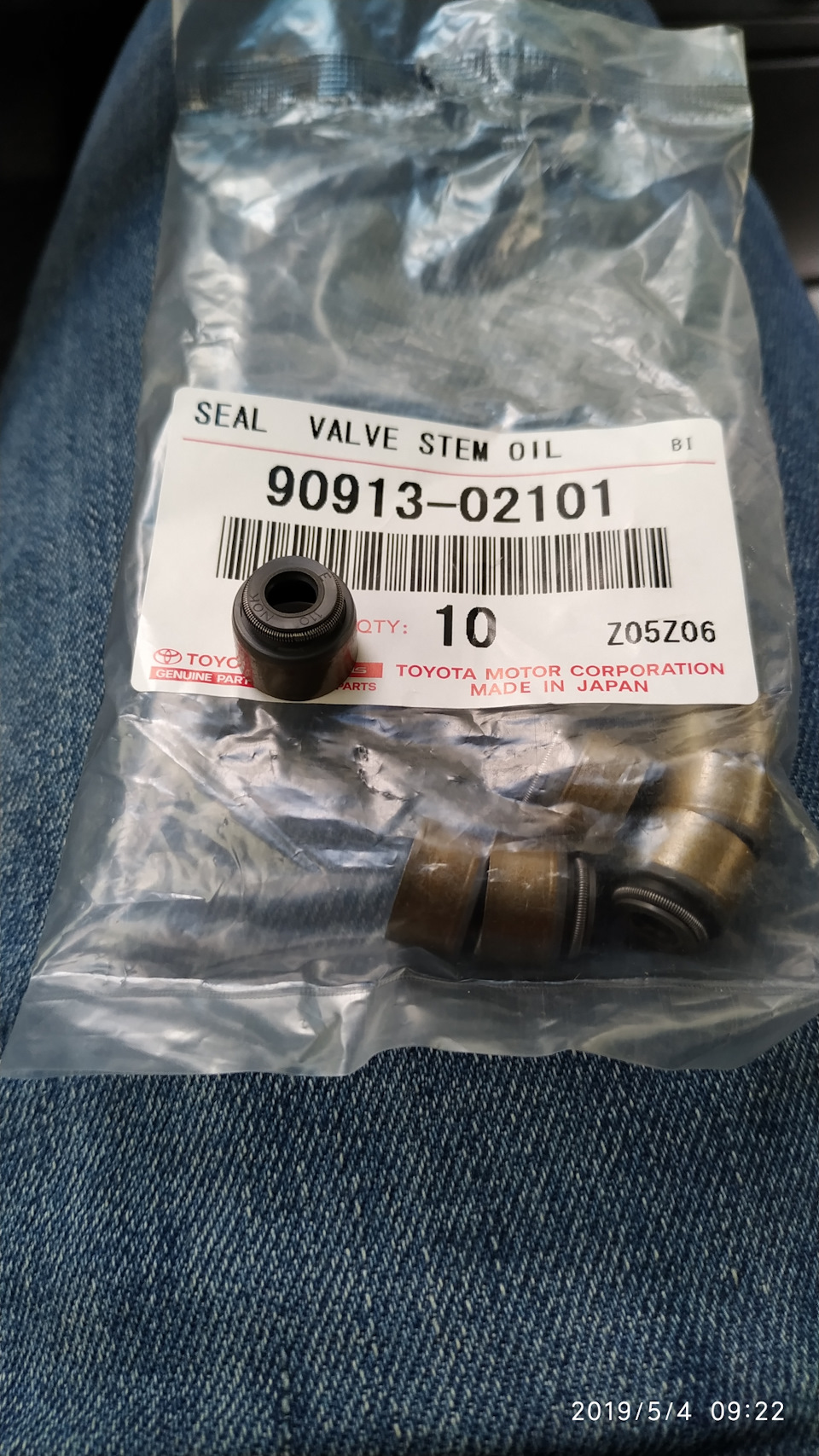 9091302101 Колпачок маслосъемный OEM TOYOTA LEXUS | Запчасти на DRIVE2