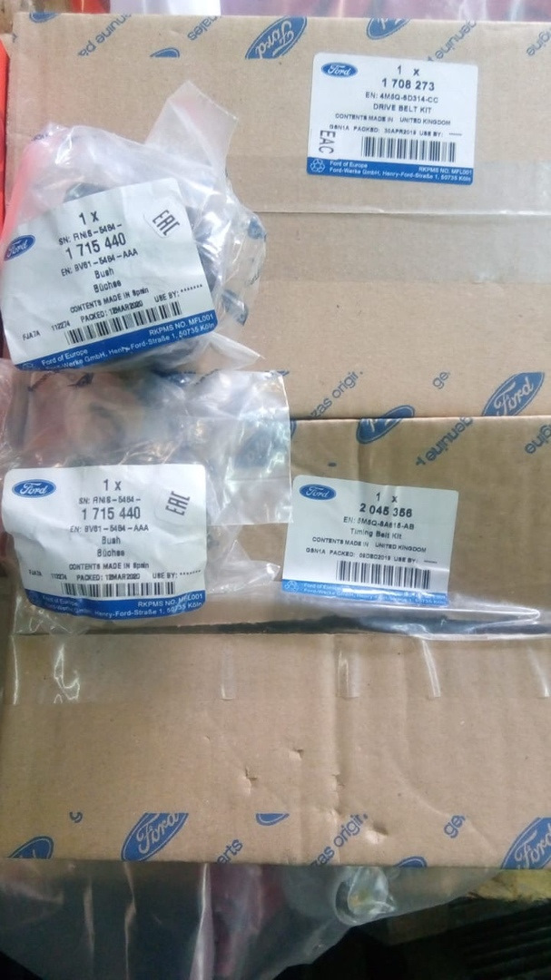 2045356 КОМПЛЕКТ РЕМНЯ ГРМ FOCUS 2011- / MONDEO Ford | Запчасти на DRIVE2